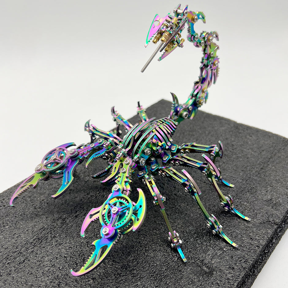 3D Mechanical scorpion Stainless Steel Assembly Kit – Floatingcity gear