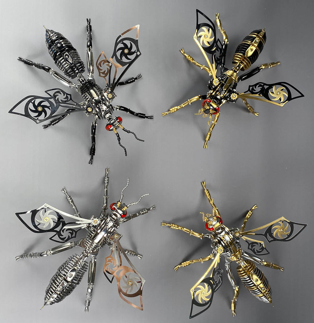 3D Mechanical Wasp Stainless Steel Assembly Kit – Floatingcity gear