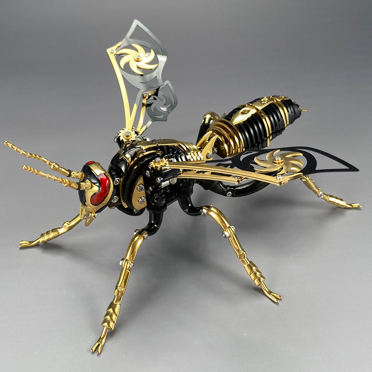 longpin-3D mechanical metal wasp Assembly kit – floatingcity