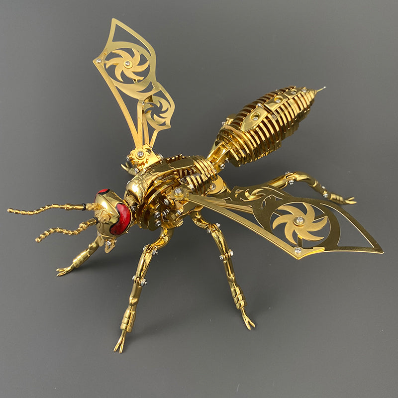 longpin-3D mechanical metal wasp Assembly kit – floatingcity